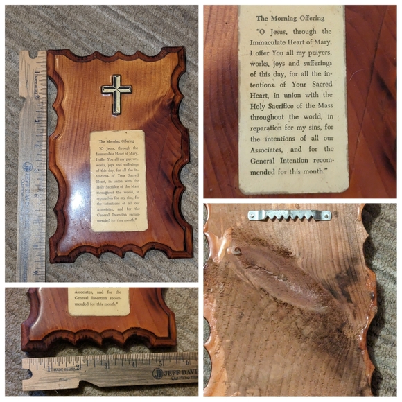 Wall Decor | Wood Prayer Plaque Wall Decor | Poshmark